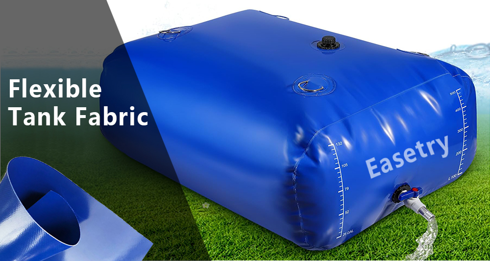 Flexible Tank Fabric , Industrial PVC Fabrics, Easetry